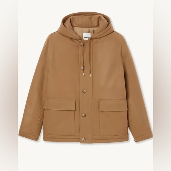 Sandro | Jackets & Coats | Mens Wool Deck Jacket | Poshmark